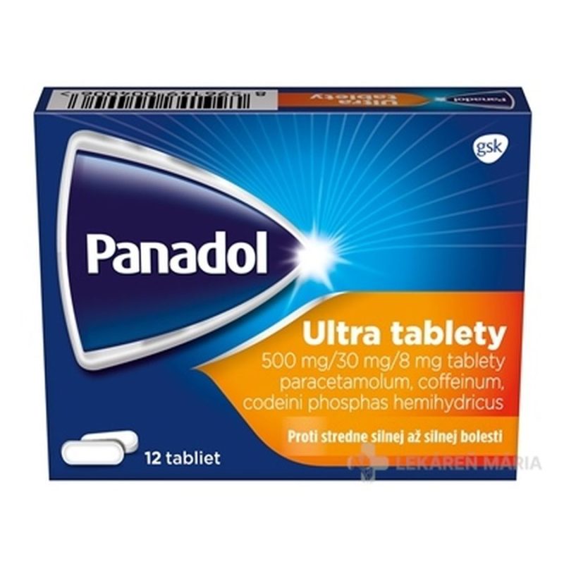 PANADOL Ultra rapide pri silnej bolesti 12 tabliet | Lekáreň MÁRIA